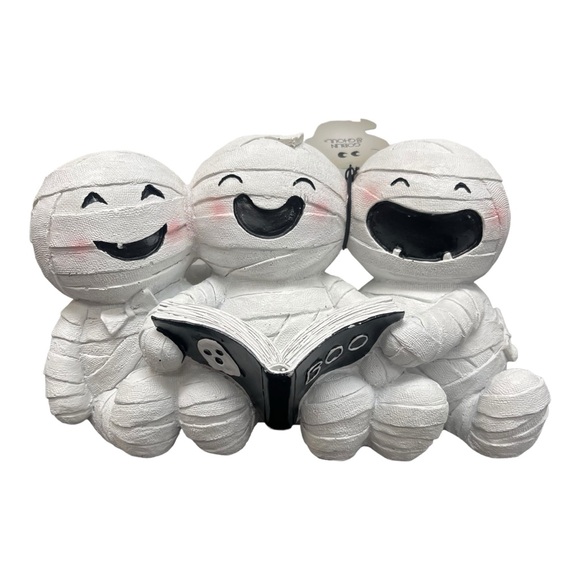 Holiday | Goblin Ghoul Mummy Trio Reading A Book | Poshmark